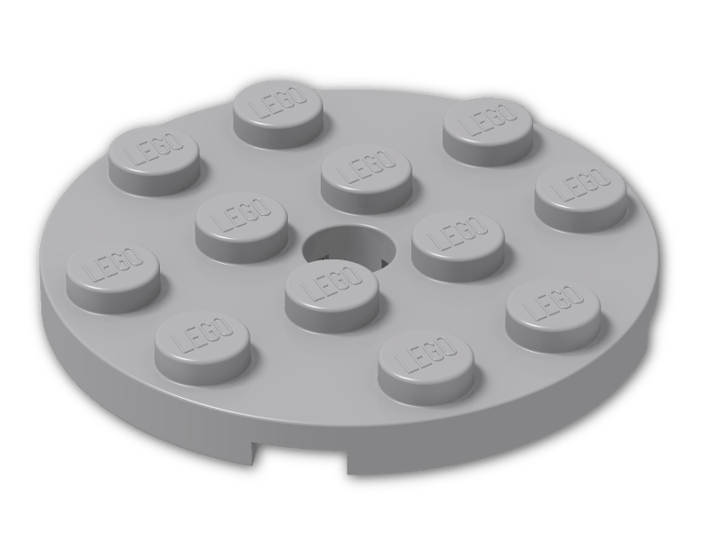 LEGO PLATE ROUND 4x4 WITH HOLE (3 PCS) CHOOSE YOUR COLOR 60474!! | eBay
