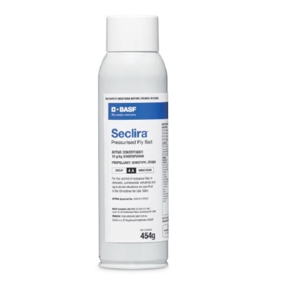 BASF Seclira Pressurised Fly Bait Spray with Attractant Dries Clear ...