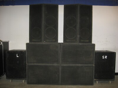 2 - Mono Sound Systems. 7000X2(14,000 W) Electro-Voice dbx MTL2. Use as ...