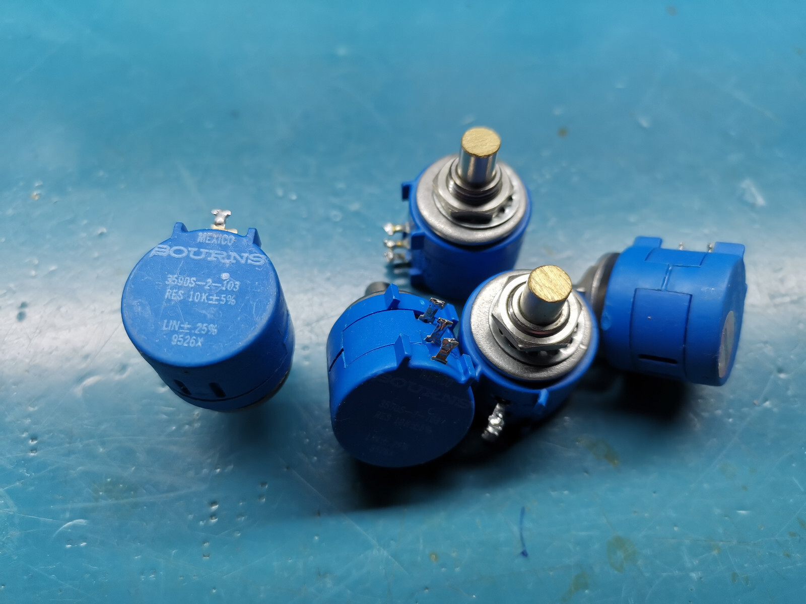 Multi Turn Potentiometer 200R 1K 2K 5K 10K Spectrol MOD534 Bourns Vishy ...