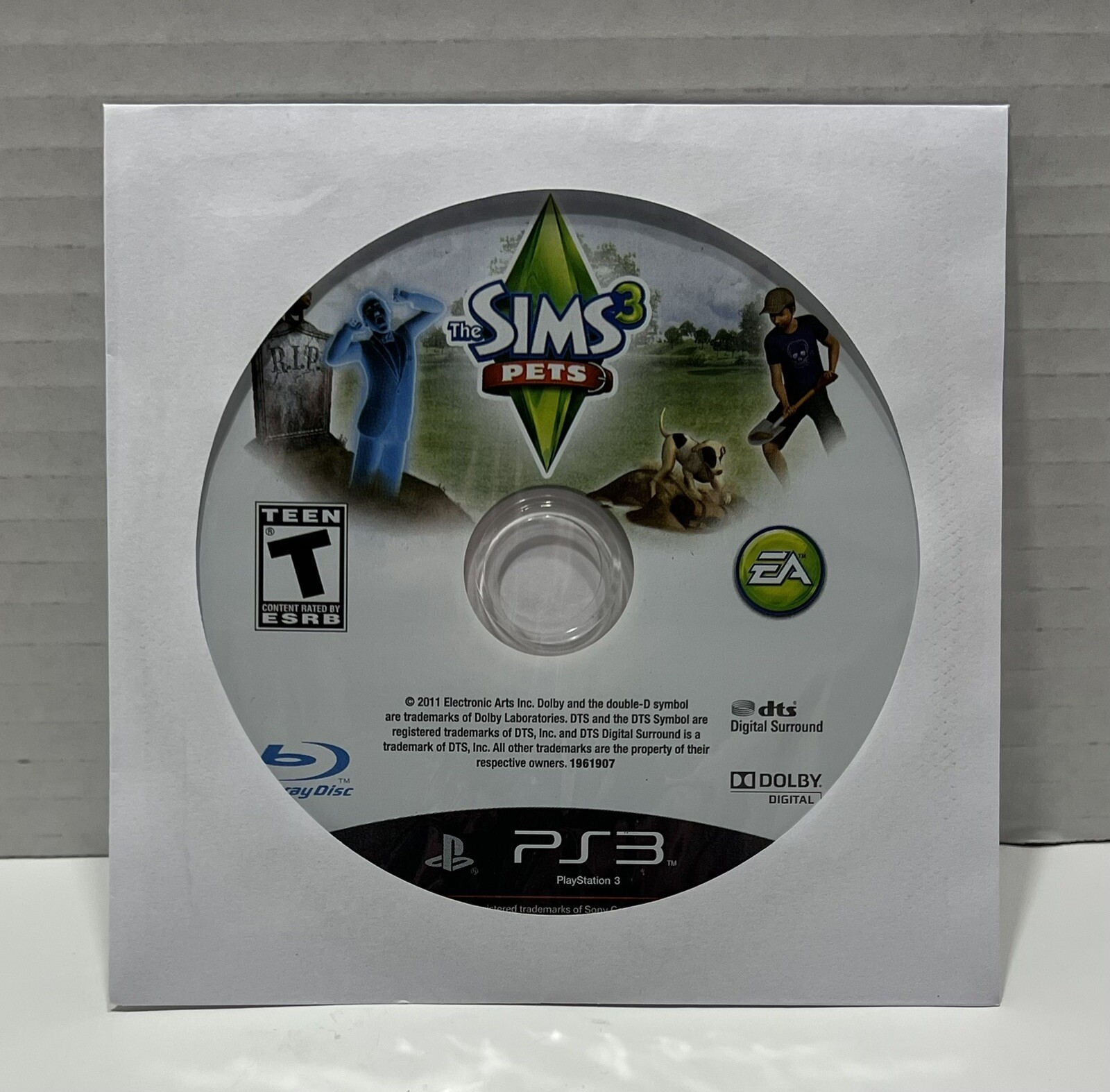 The Sims 3 Pets PS3 Sony PlayStation 3 - Tested Disc Only | eBay