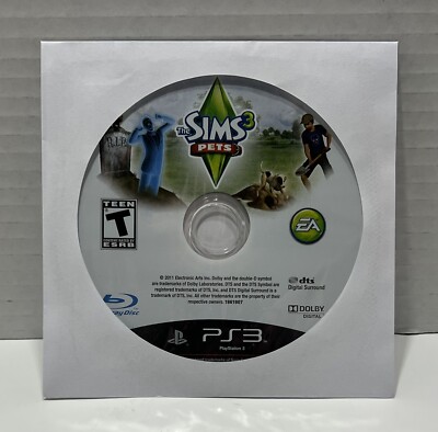 The Sims 3 Pets PS3 Sony PlayStation 3 - Tested Disc Only | eBay