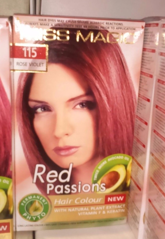 Miss Magic Intensive Color Unisex Cream with Avocado oil Hair Color ...