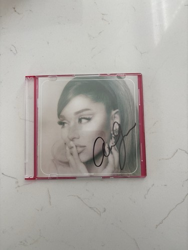 Ariana Grande Signed positions CD Rare Full Signature | eBay