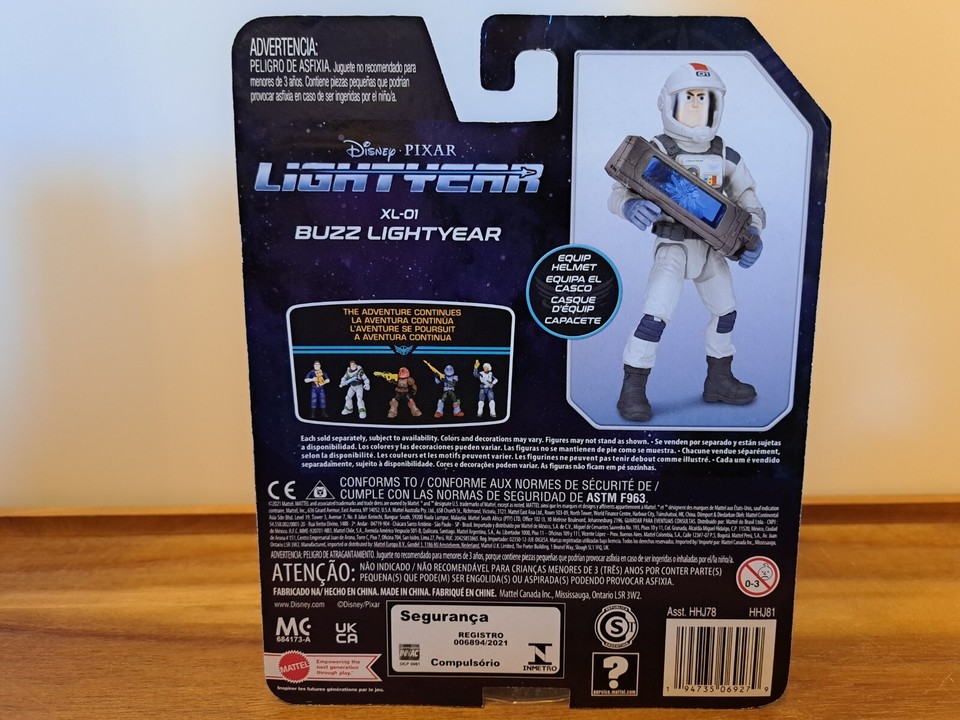 Disney Pixar LIGHTYEAR Crystal Grade XL-01 BUZZ LIGHTYEAR Action Figure ...