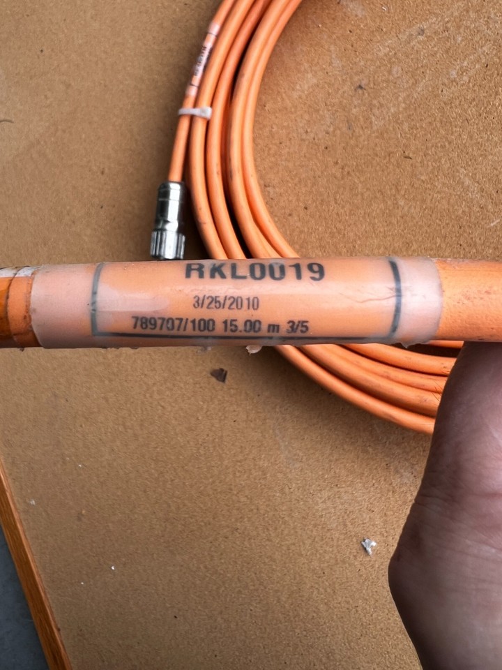 Bosch Rexroth RKL0019/015.00 R911341793 Rexroth Cable 15m | eBay