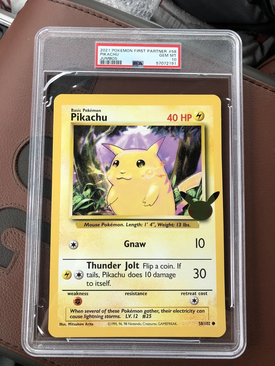 Rare Pikachu Card