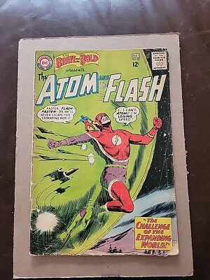 Brave and the Bold #53 VG- The Atom & the Flash DC Comics 1964 | eBay