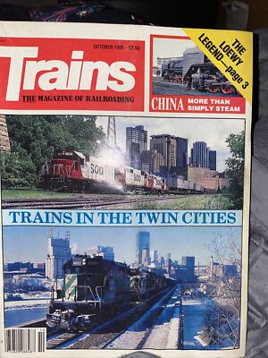 Trains Oct 1986 October Trains Magazine | eBay