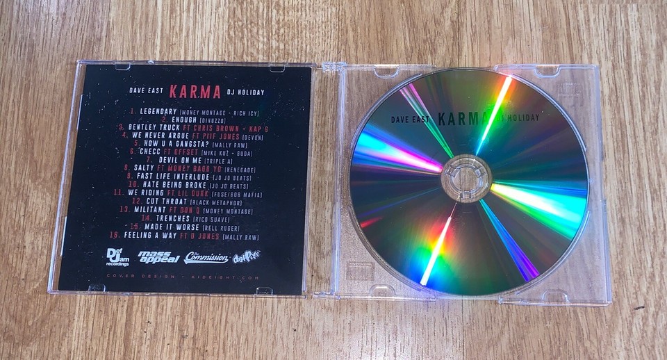 Dave East & DJ Holiday – Karma Mixtape CD Kap G Offset MoneyBagg Yo ...
