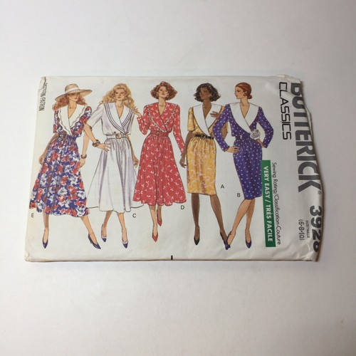 Butterick 3928 Size 6 8 10 Misses' Dress | eBay