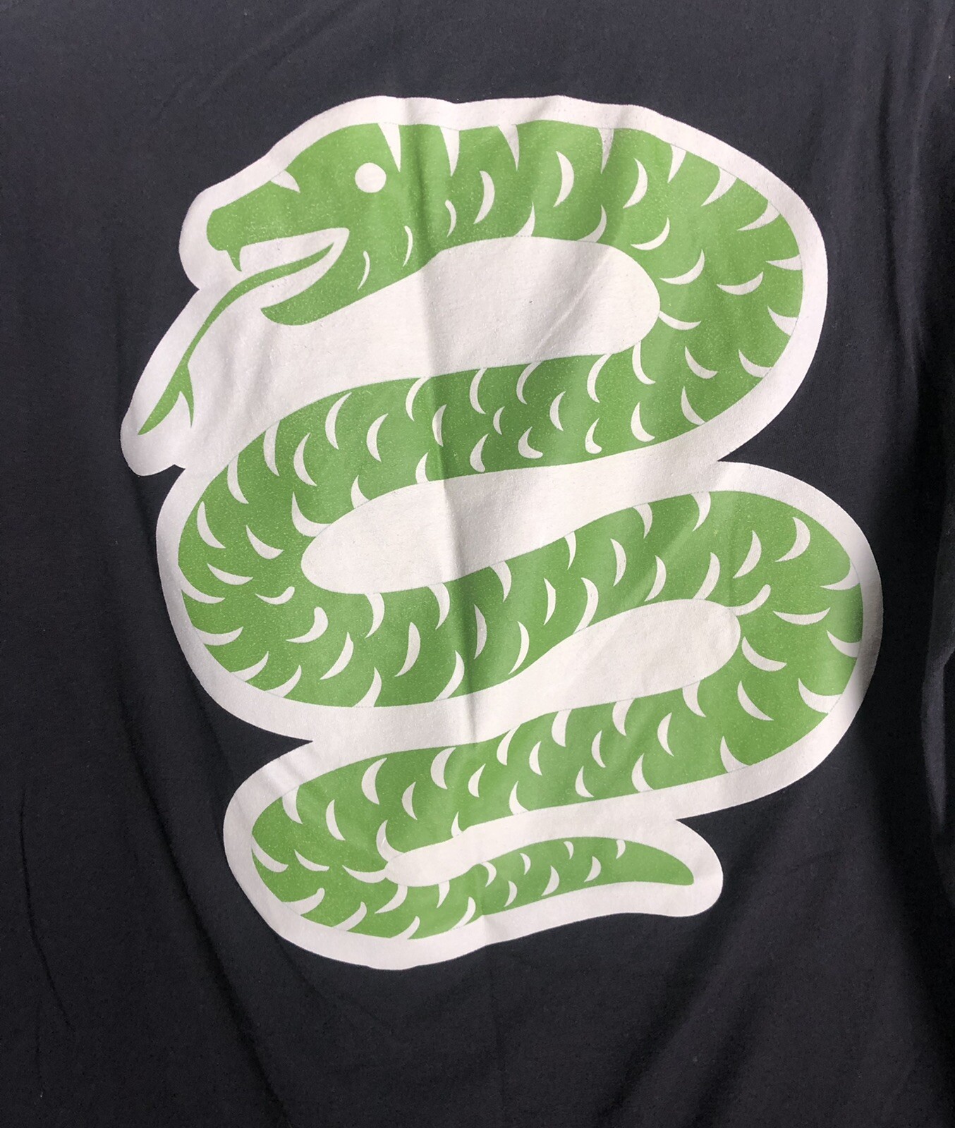 Harry Potter Tee Shirt Slytherin Snake Logo T-Shirt B… - Gem