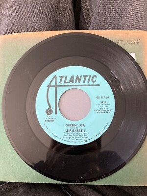 B72 Leif Garrett: Surfin' USA, 1977 Atlantic Records 3423 -PROMO Surf ...