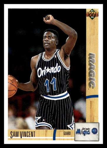 1991 Upper Deck #232 Sam Vincent Orlando Magic | eBay