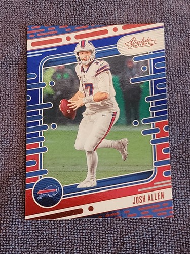 2024 Panini Absolute - Josh Allen #11 Red & Blue BILLS | eBay