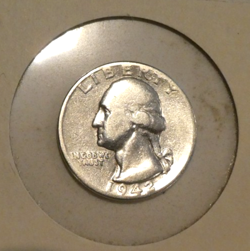 1942 US Washington Quarter Dollar, Philadelphia Mint, circulated | eBay