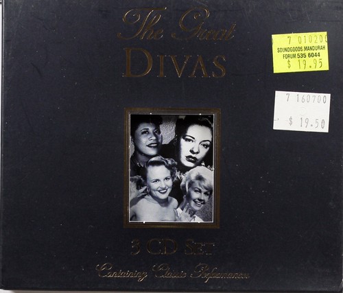 The Great Divas 3 CD Box Set - Free Post | eBay Australia