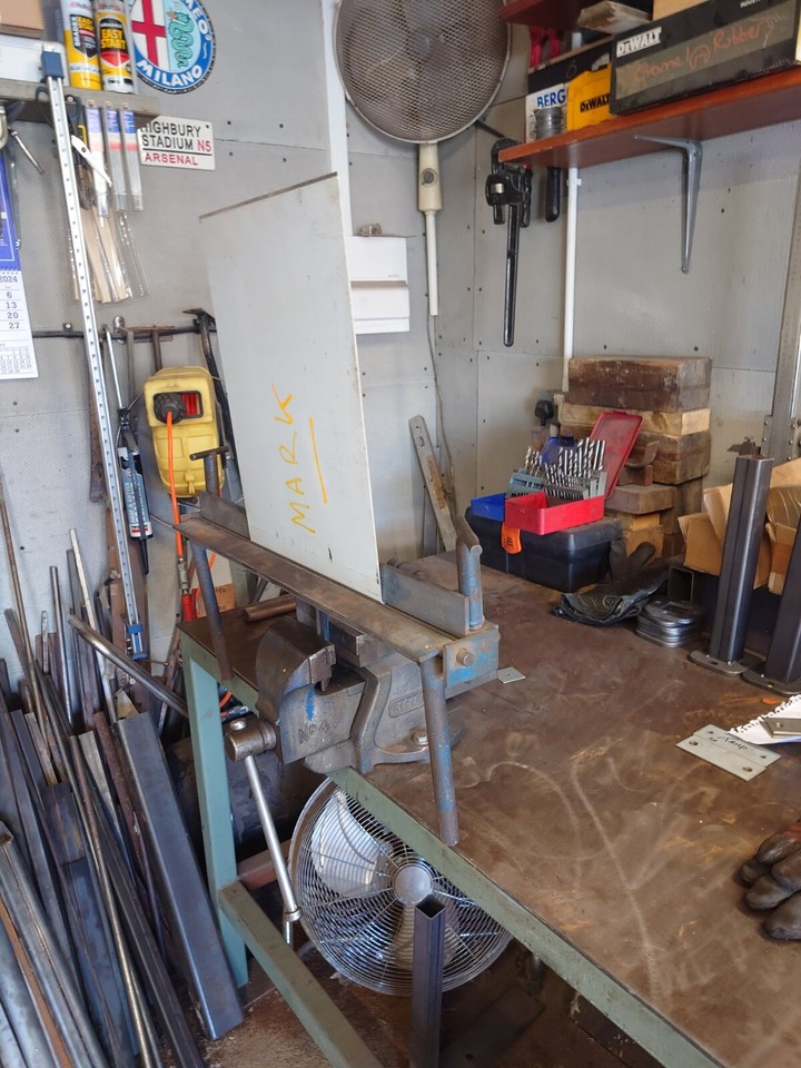 Metal Folding Hand machine 600mm Folder Bending sheet metal Bend steel ...