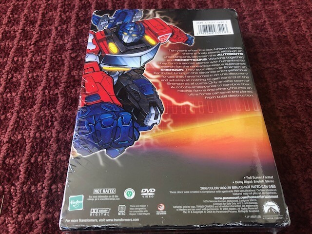 Transformers Energon - The Ultimate Collection (DVD, 2008, Sensormatic ...