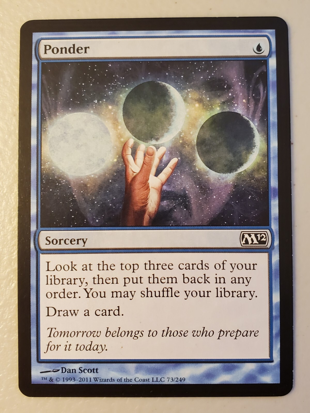 MTG Ponder M12 73/249 Moderate Play | eBay