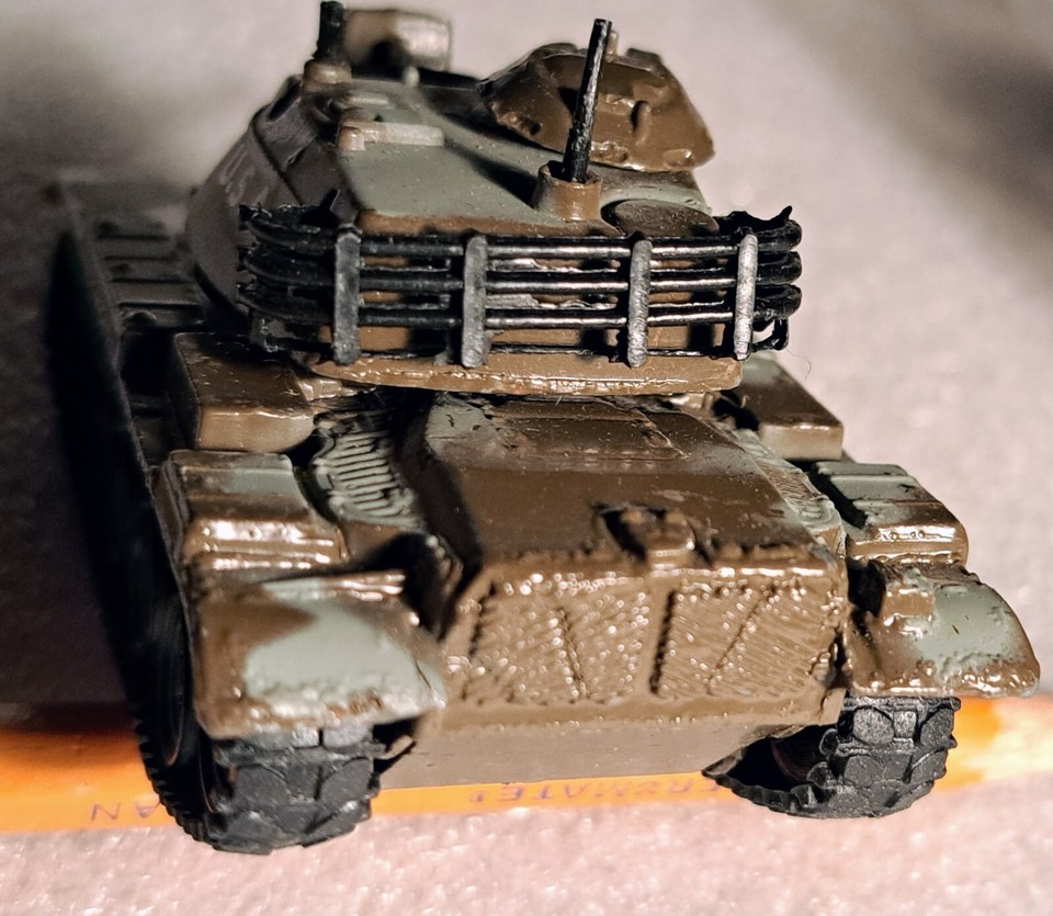 Zylmex - Army Military Tank T401 M60 A1 - Movable Turret, barrel, mach ...