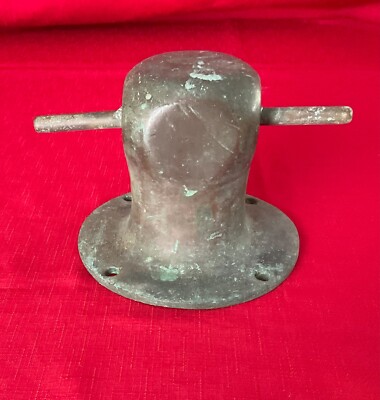 Antique Nautical Bronze Mooring Bitt Sampson Post Bollard Cleat Chock 5 ...