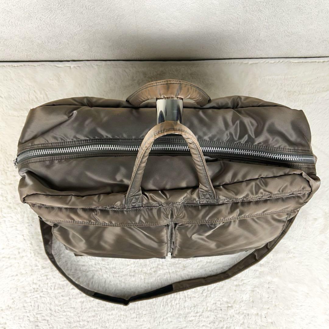 Yoshida PORTER Tanker 2Way Duffle Bag Silver GRAY Rare Yoshida PORTER Tanker 2Way Duffle Bag Silver GRAY Rare