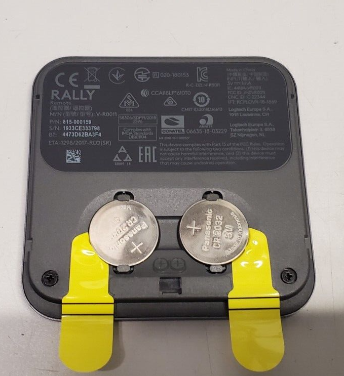 Logitech+Rally+Camera+Remote+V-R0011+815-000159 for sale online | eBay