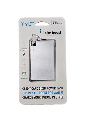 Tylt Slim Boost 1350mAh Rechargeable Batter- Power Bank For iPhone 11 ...