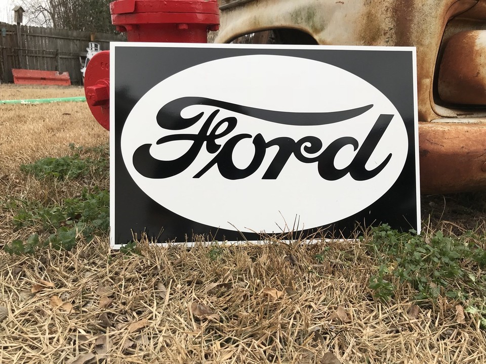Antique Vintage Old Style FORD Sign | eBay