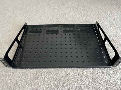 GENERAL DEVICES D-4456 Rack Shelf Steel 2U 465 mm 305 mm 19" wide D4456 ...