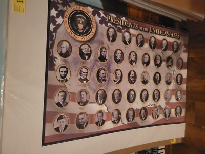 President of the United States of America - 43 Presidents - 24x36 ...
