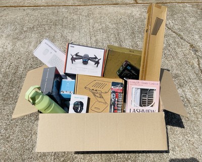 LARGE Mystery Box – Unclaimed Mail, Overstock, Random Items, Surprise ...