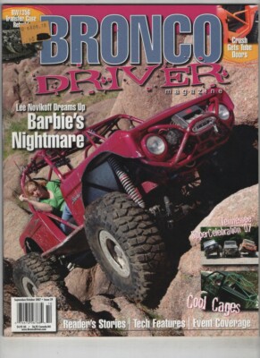Bronco Driver Mag Lee Novikoff Barbie's Nightmare Sept/Oct 2007 ...