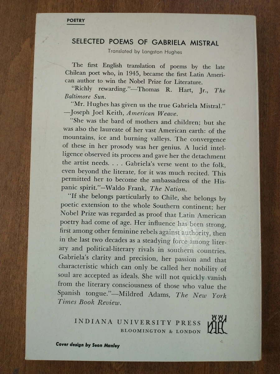 Gabriela Mistral Poems