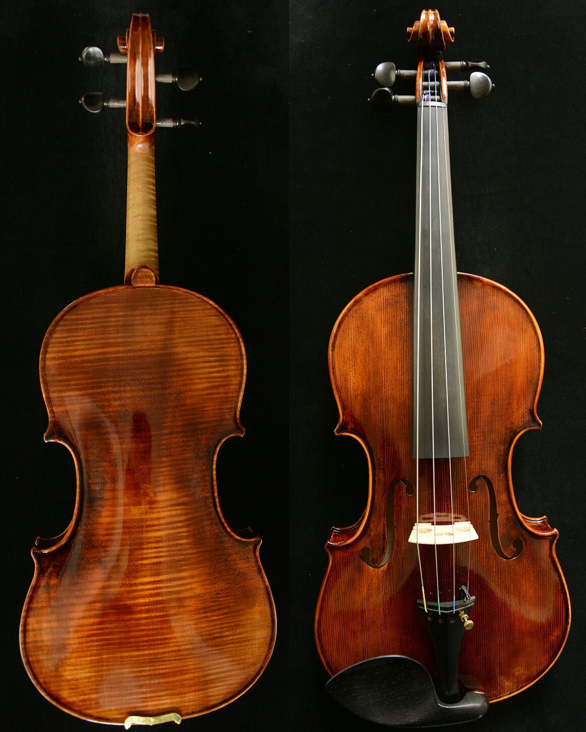 1-PC Back Master Violin Stradivari 1716 Messiah Violin Awesome Sound ...