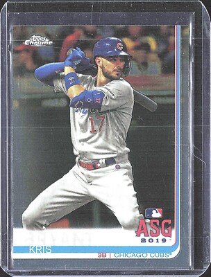 ⚾2019 Topps Chrome Update Kris Bryant Base #88 - Chicago Cubs⚾ | eBay