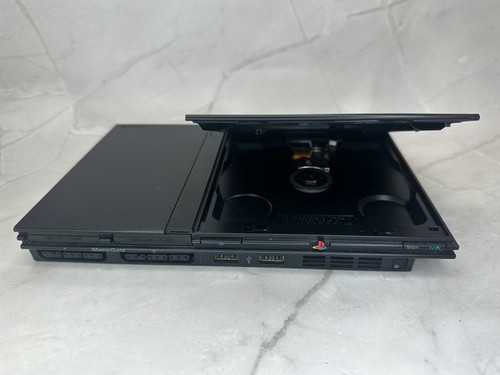 Sony PlayStation 2 PS2 Slim Black SCPH-70001 Console Only PARTS OR ...