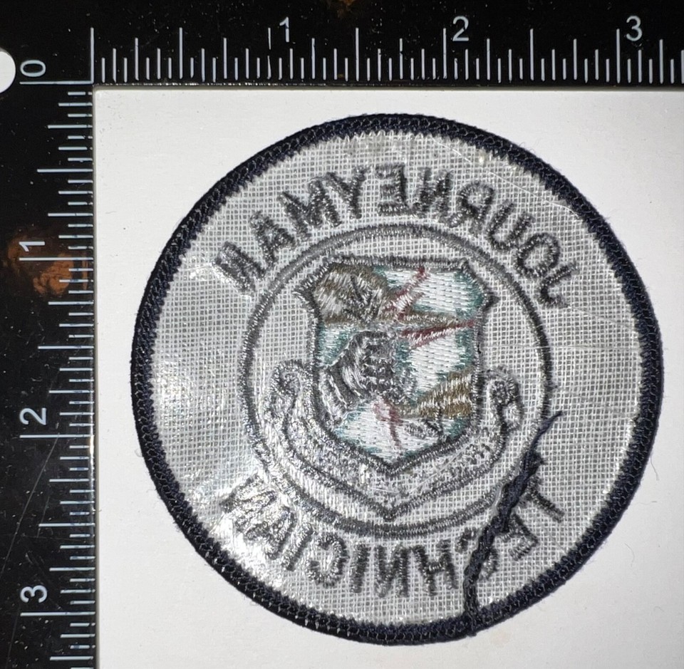 Cold War USAF US Air Force Journeyman Technician SAC Patch | eBay