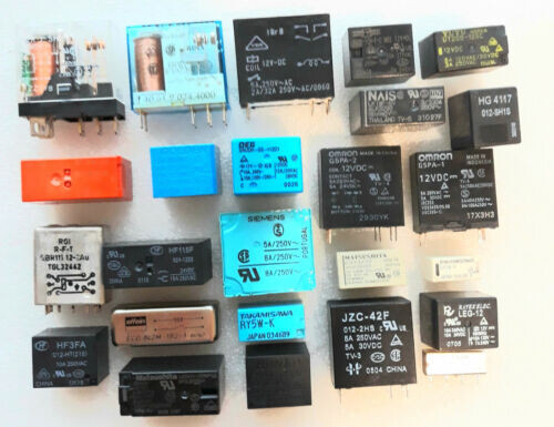 Relay NEC FINDER RELECO OMRON SIEMENS SCHRACK SCHNEIDER Socket 5V 12V ...