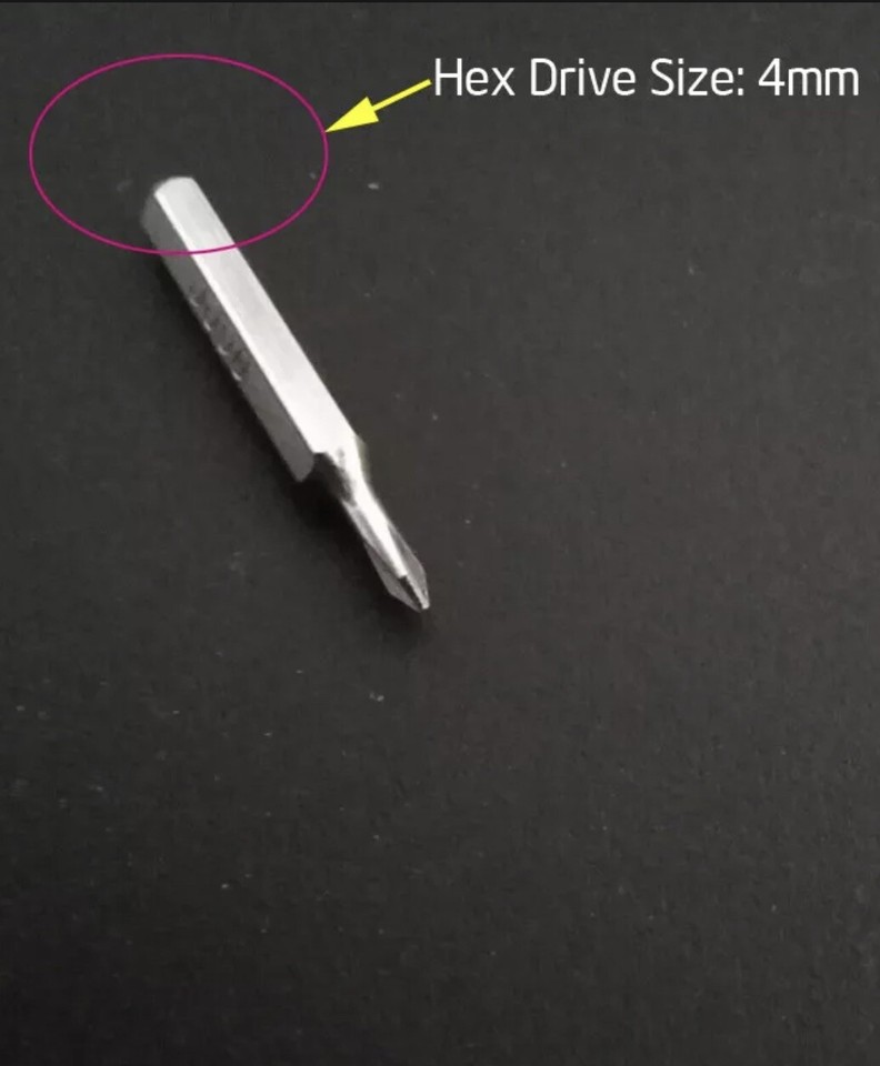 JIS #0 #1 #2 #3 Screwdriver Bit Set J1 J0 J00 J000 Philips Screws Micro ...