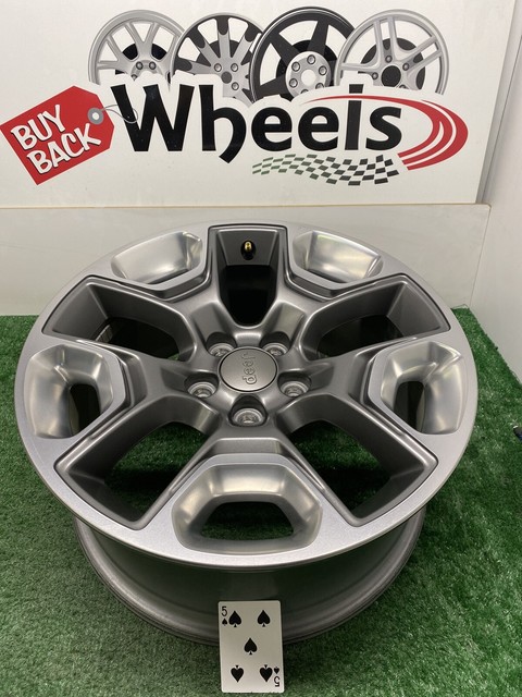 2019-2020 Jeep Cherokee 17" OEM Wheel Rim Factory Stock 9204 6XY502D2AA ...