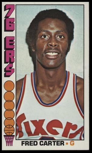 1976-77 Topps #111 Fred Carter - Philadelphia 76ers | eBay