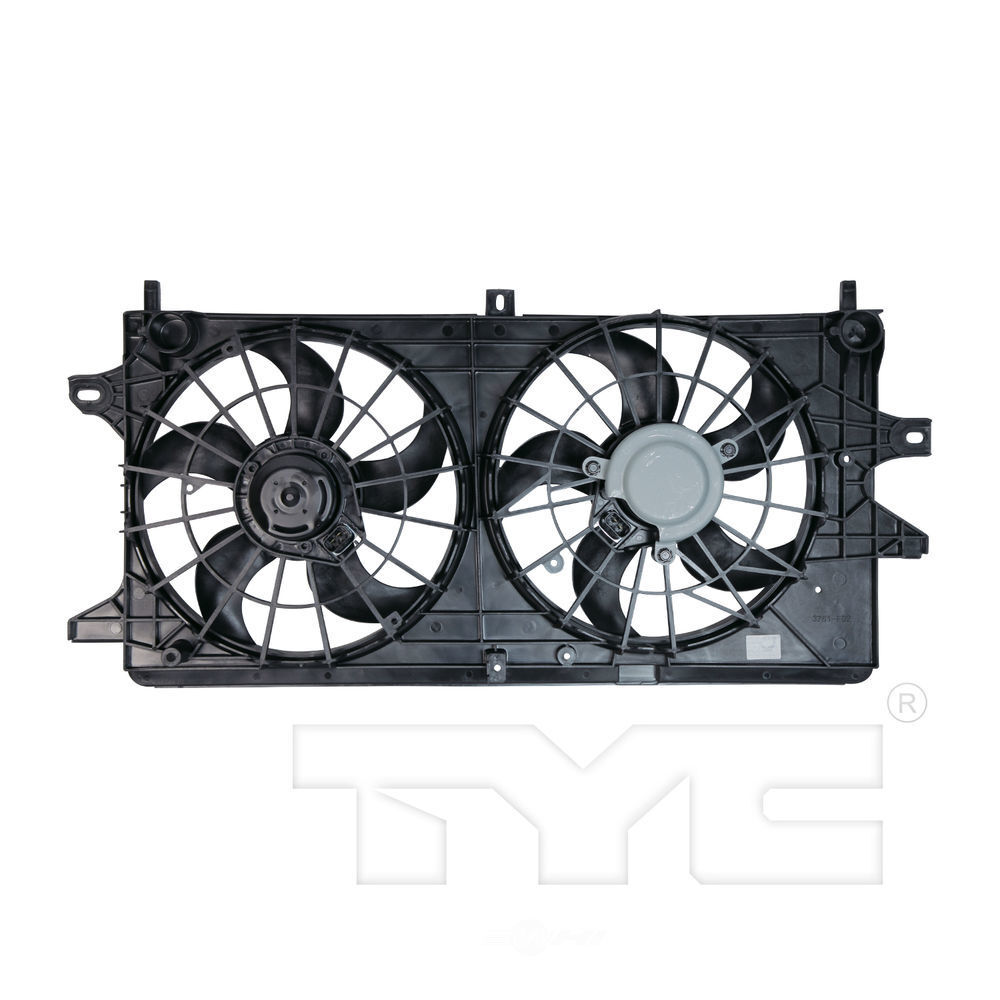 Dual Radiator and Condenser Fan Assembly TYC 621360 for sale online | eBay