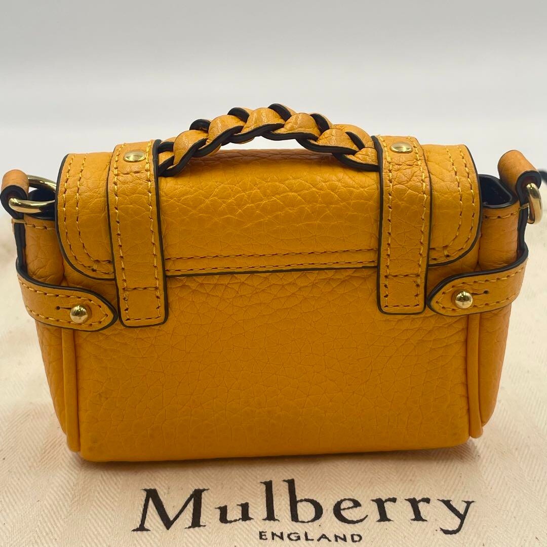 MULBERRY 2way Micro Alexa Handbag Shoulder Bag Leather MULBERRY 2way Micro Alexa Handbag Shoulder Bag Leather