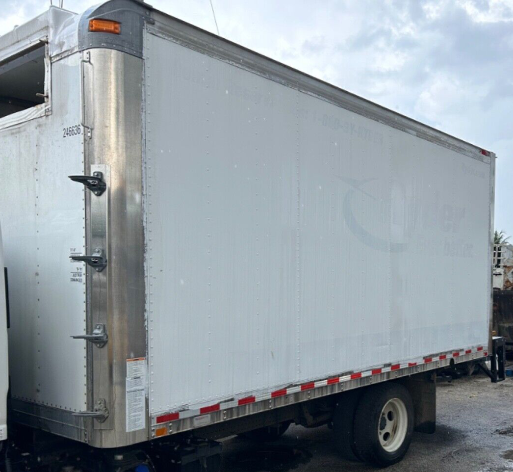 Used 2019 Morgan reefer/refrigerated Truck Body Box with Aluminum Lift ...