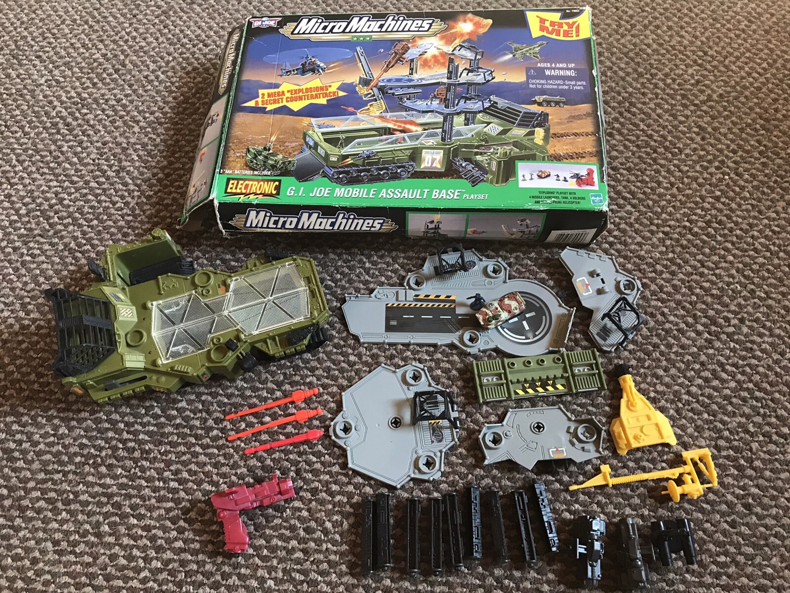 Gi Joe Toy Base