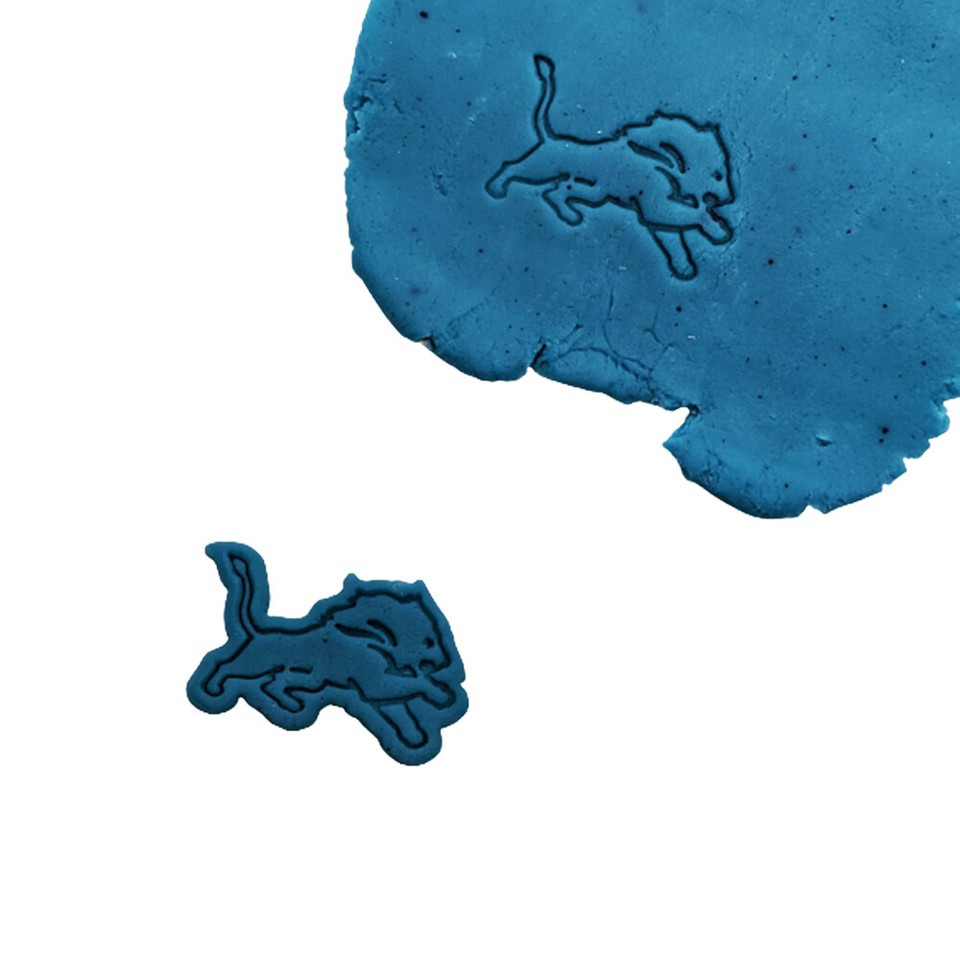 Detroit Lions Cookie Cutter and Embossing Stamp | eBay