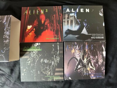 Alien Soundtracks Boxset - 8 x CD Complete - Limited Edition - Jerry ...