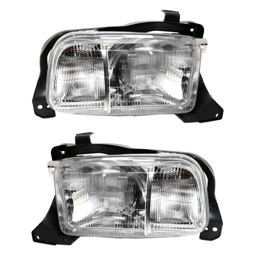 NEW PAIR OF HEADLIGHT FITS CHEVROLET TRACKER BASE SPORT UTILITY 1999-04 ...